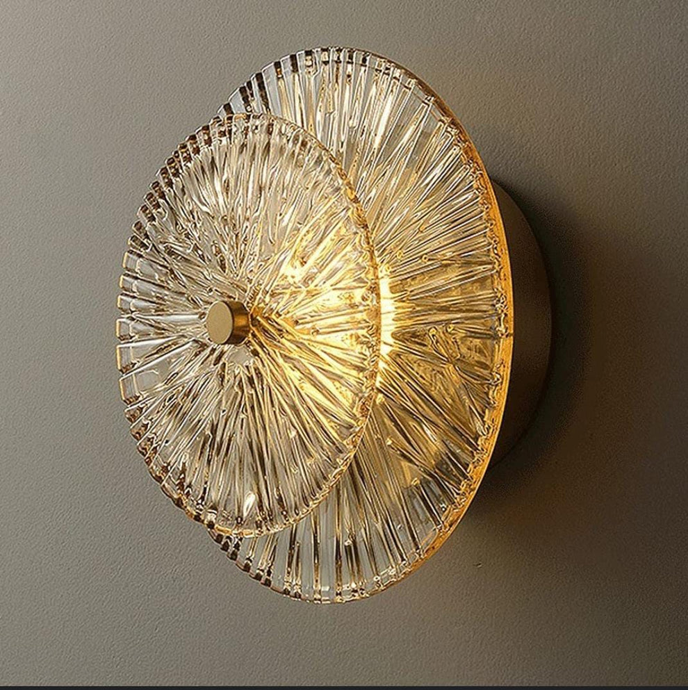 Round Glass Disc – DOROTHEE Lights